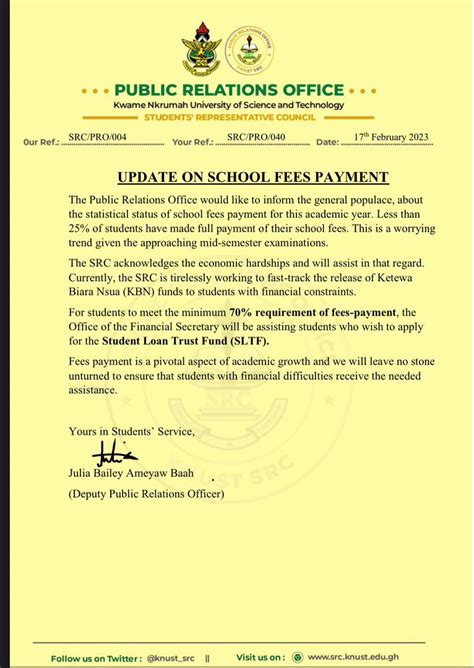 Knust Src On Twitter For Immediate Release 📌 Tr1f0nv0o0