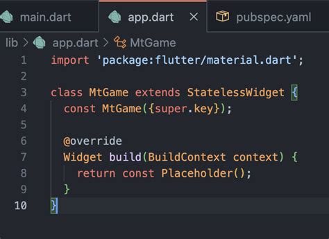 Flutter 시작하기