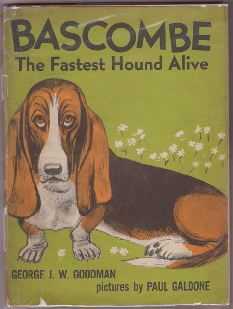 Bascombe The Fastest Hound Alive By Goodman George J W Fine Hardcover 1958 First Edition