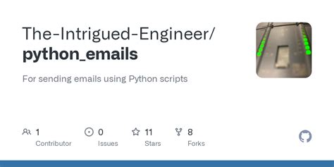 Pythonemailswithattachmentspy At Main · The Intrigued Engineerpythonemails · Github