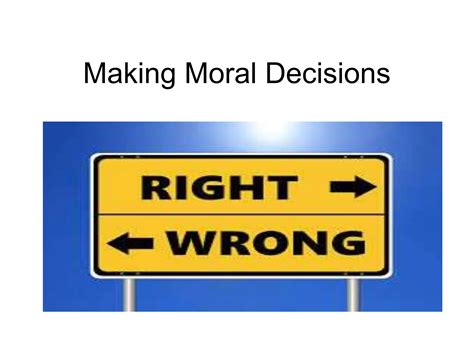 Making Moral Decisions In Christian Livingpptx