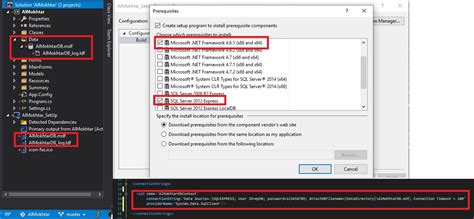 C How To Deploy A Windows Form WinForm Application With Its Database Using EF Stack Overflow