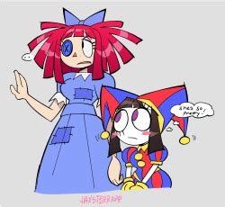 Ragatha X Pomni On Tumblr