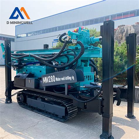 Mw280 Machine Water Well Drilling Rig With Compressor D Miningwell