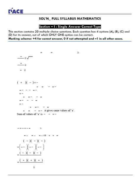 Solnfull Syllabus Math Pdf Mathematical Objects Mathematics