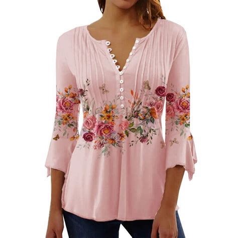 Dorkasm Dressy Tunic Tops For Women 34 Sleeve Casual Sexy Tunic Tops