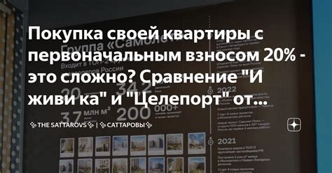 Покупка своей квартиры с первоначальным взносом 20 это сложно Сравнение И живи ка и