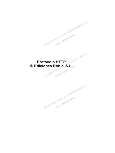 02 Protocol O Pdf Redes Internet Y Web