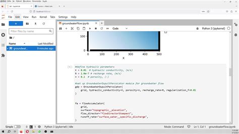 Groundwater Flow Modeling Using Dupuit Approximation With Python And