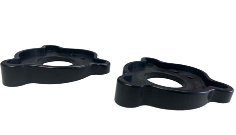 Power Pole Stomp Button Bezels Black Hydrilla Gear