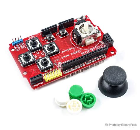 Dual Axis Joystick Shield For Arduino ElectroPeak