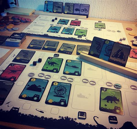 Fan Made Jurassic Park Board Game Analog Games