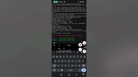 This How To Install Kali On Termux⚡⚡ Ethicalhacker Youtube