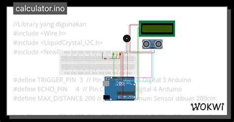 Sensor Parkir V1 Wokwi Esp32 Stm32 Arduino Simulator