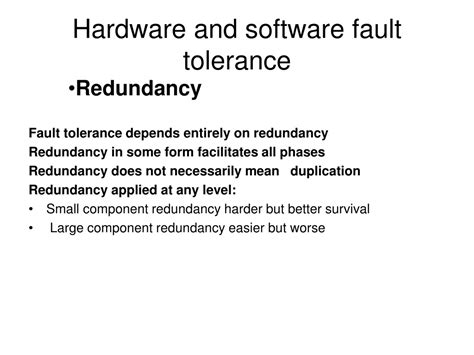 PPT Fault Tolerant PowerPoint Presentation Free Download ID