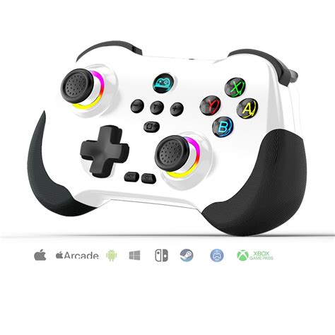 Koiiko Wireless Gaming Controller For Hall Effect Triggers Hall Left And Right Rocker Gamepad For