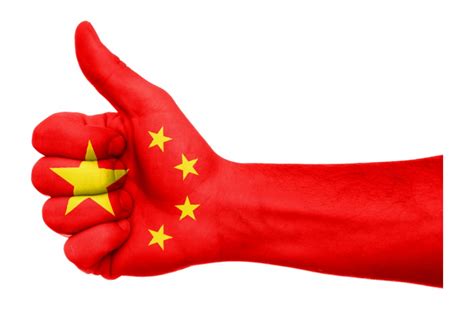 China Flag In Hand 987707