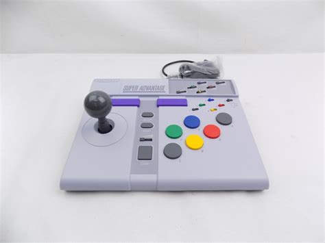 Boxed Asciiware Snes Super Advantage Controller Arcade Joystick