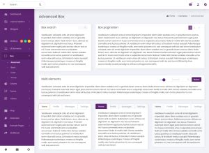Qixa Responsive Bootstrap Admin Templates Dashboard
