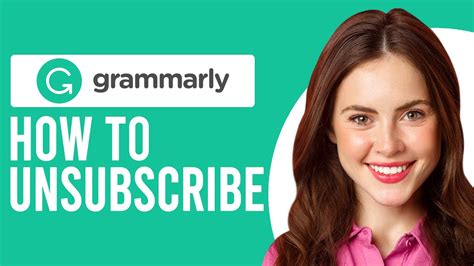 How To Unsubscribe From Grammarly How Do I Cancel My Grammarly Subscription YouTube