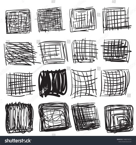 Hatch Background Hatching Textured Pattern Cross Stock Vector Royalty Free