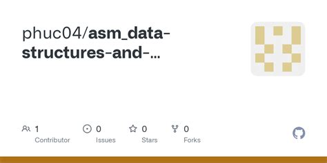 Github Phuc04asmdata Structures And Algorithms