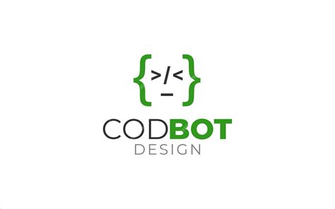 コーディングプログラマのイラストベクトルグラフィック Coder Companyのロゴデザインテンプレート プレミアムベクター