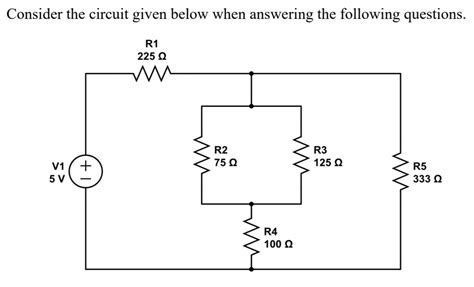 Solved 1 Calculate The Voltage Drop Across Resistor R1 2 Calculate