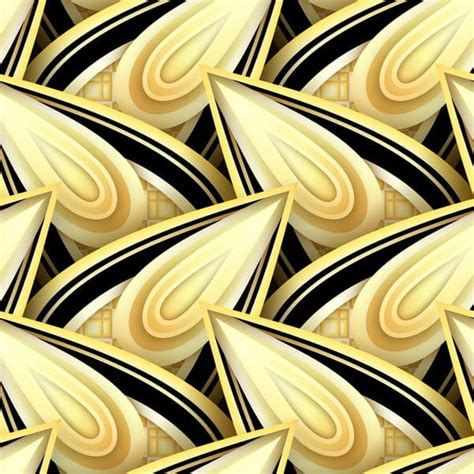 럭셔리 황금 장식 패턴 벡터 소재 Eps Uidownload