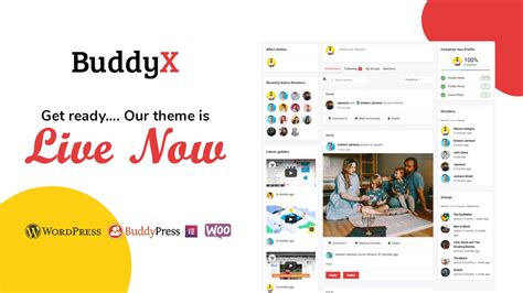 buddyx now available on wordpress theme repository wbcom designs