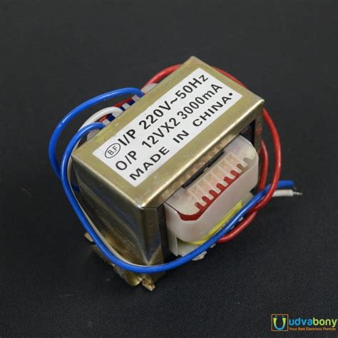 Transformer 12 0 12v 3amp Input Ac 220v 50hz Output Dc 12 Volt 3a Step Down Transformers For