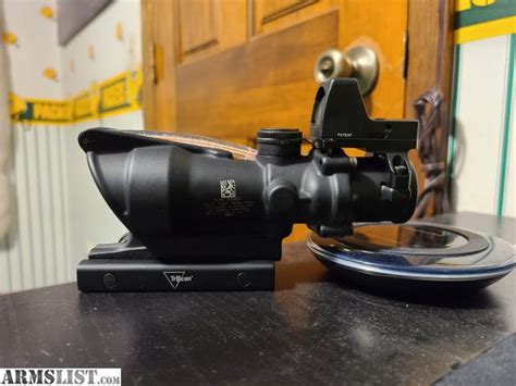Armslist For Sale Trijicon Acog Rmr Combo