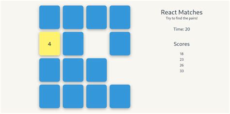 Github Cw417react Matches Match Game Using React