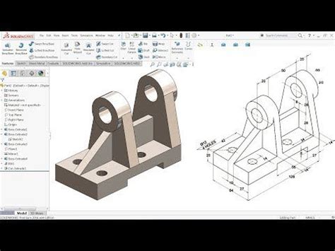 SolidWorks Tutorial For Beginners Exercise YouTube Solidworks Tutorial Solidworks Cad