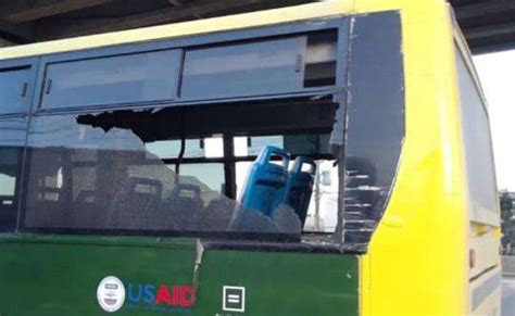Jutc Bus Shot At On Waltham Park Road Jamaica Observer