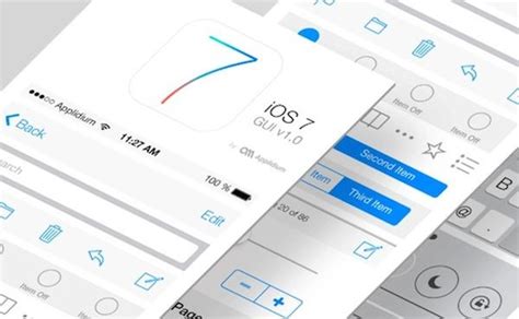 18 Ios 7 Ui Psd Images App For Ios 7 Ipad Ui Designs Ios 7 Gui Psd