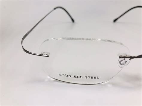 Success Ss 240 1 Gunmetal Drill Mount And Hingeless Eyeglasses 50mm