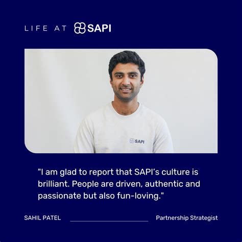 life at sapi with sahil patel sapi