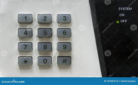 Old Alarm System In The Switched On Mode Stock Photo Image Of Equipment Emergency 107007274