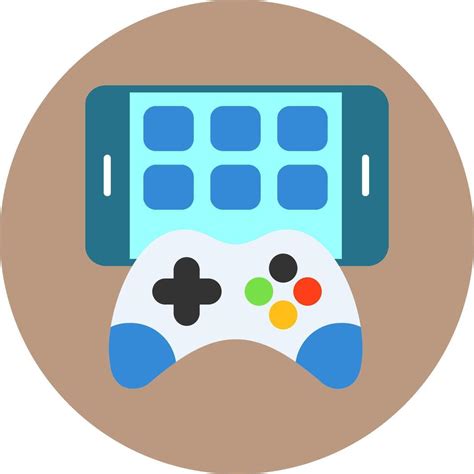 Game Controller Flat Style Icon 54683360 Vector Art At Vecteezy
