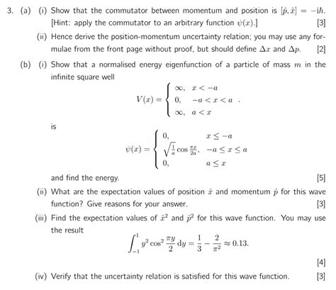 solved [3] 3 a i show that the commutator between
