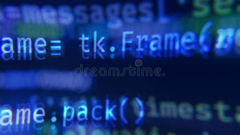 Lines Of Code Stock Video Video Of Coding Application 324663677