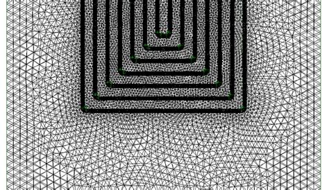 The Partial View Of The Meshing Download Scientific Diagram