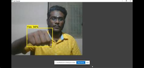 Github Yegappan S Sign Language Translator