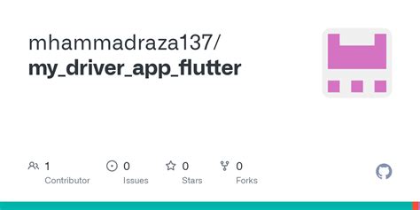 Github Mhammadraza137mydriverappflutter