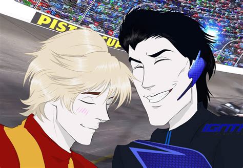 Jackson Storm X Lightning Mcqueen Cars 3 Cute By Rabies Lyssavirus On