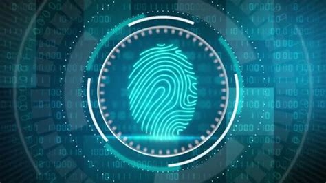 Animation Of The Fingerprint Scanner Mo Stock Video Pond