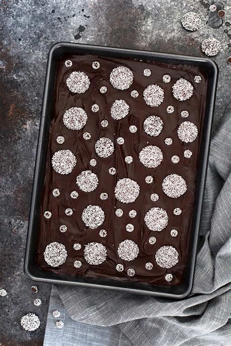 Sno Cap Chocolate Ganache Brownies Melanie Makes