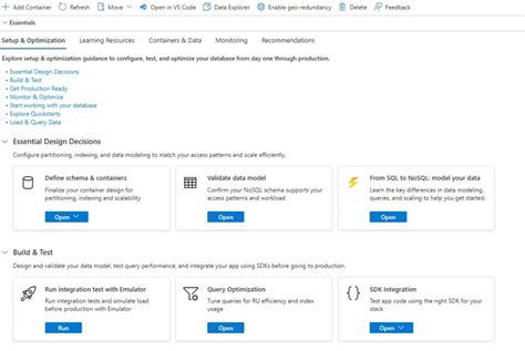Introducing The Azure Cosmos Db Account Overview Hub Azure Cosmos Db Blog