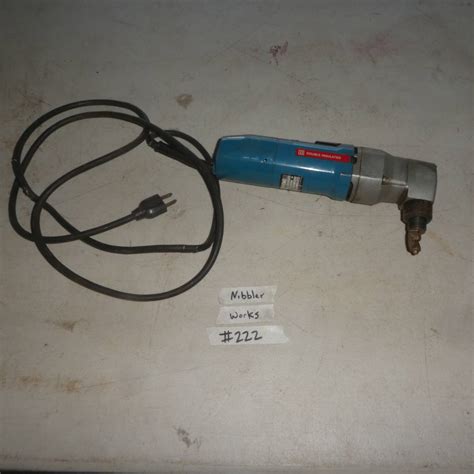 Lot 222 Bosch Power Nibbler Metal Cutter Works Norcal Online
